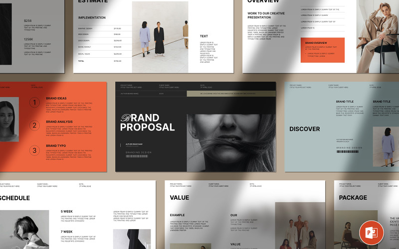 The Brand Proposal PowerPoint Presentation - TemplateMonster