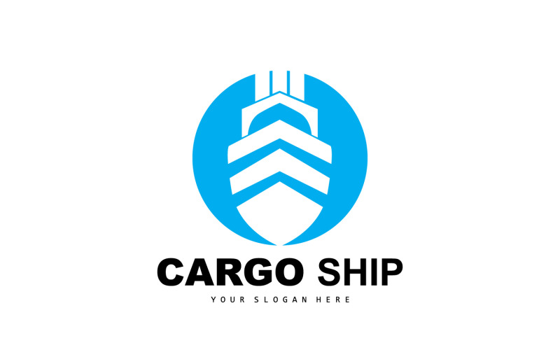 Logo du cargo Fast Cargo Shipv4 #407361 - TemplateMonster