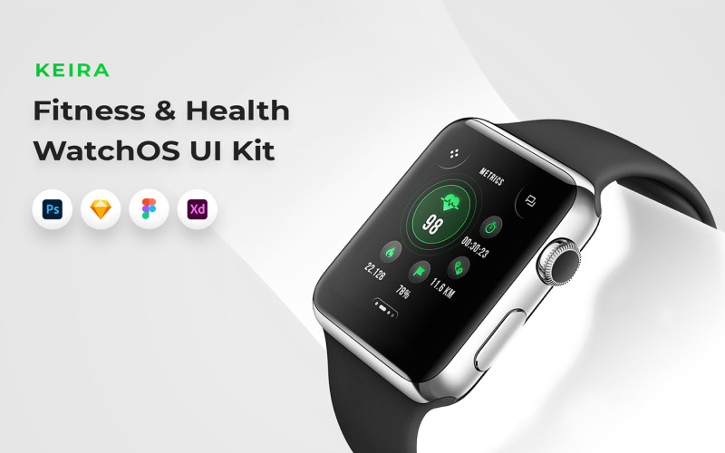 Keira - Fitness WatchOS UI Kit #407535 - TemplateMonster