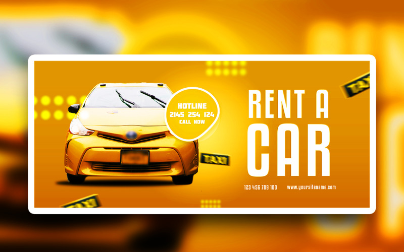 Banner de anúncio de vendas de carros premium design psd