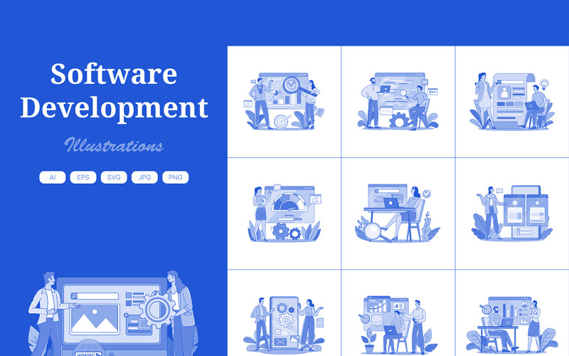 M687_ Software Development Illustration Pack 1