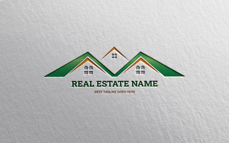 Emlak Logo Şablonu-Emlak...60 #408992 - TemplateMonster