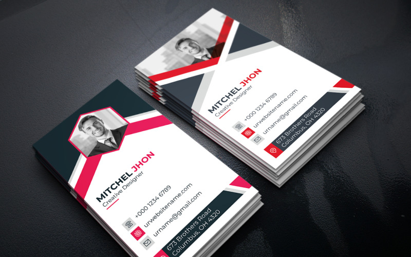 Business Card Bundle Series 03 #410286 - TemplateMonster