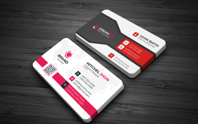 Business Card Bundle Series 10 #410293 - TemplateMonster