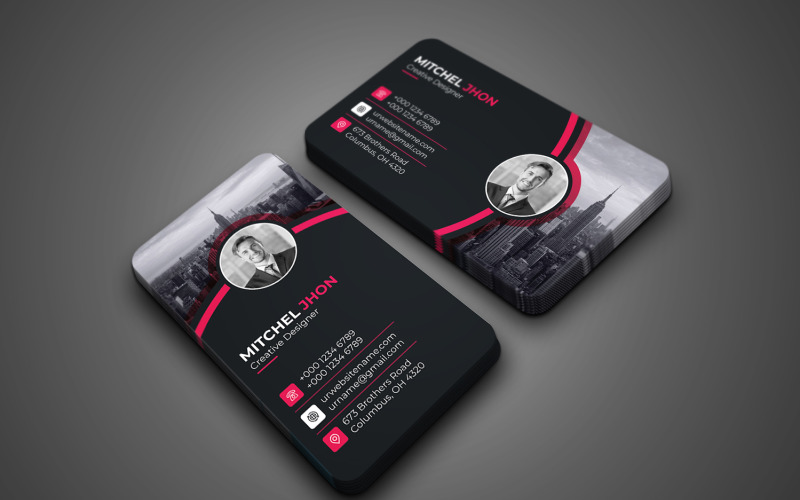 Business Card Bundle Series 15 #410298 - TemplateMonster