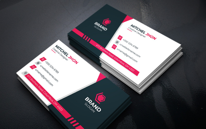 Business Card Bundle Series 01 #410306 - TemplateMonster