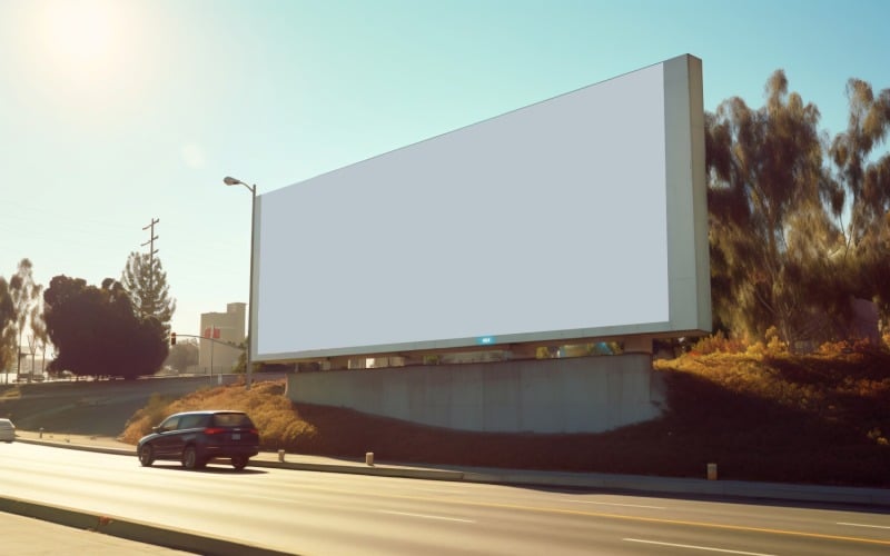 Roadside Billboard Advertisement Mockup 17 - TemplateMonster