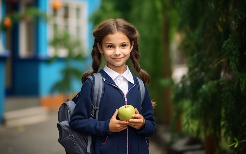 Back to School Joy Student Embrace Learning Journey 3