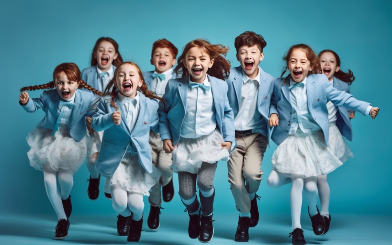 Exciting Back to School Kids Ready for Class Adventure 32