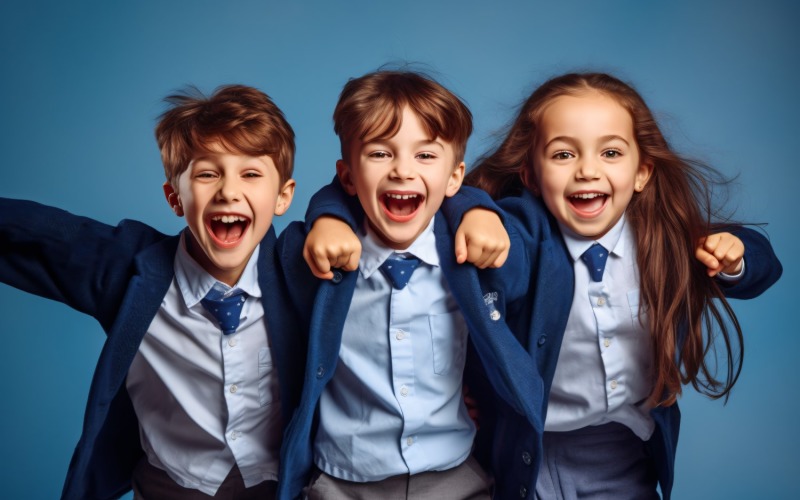 Exciting Back to School Kids Ready for Class Adventure 35