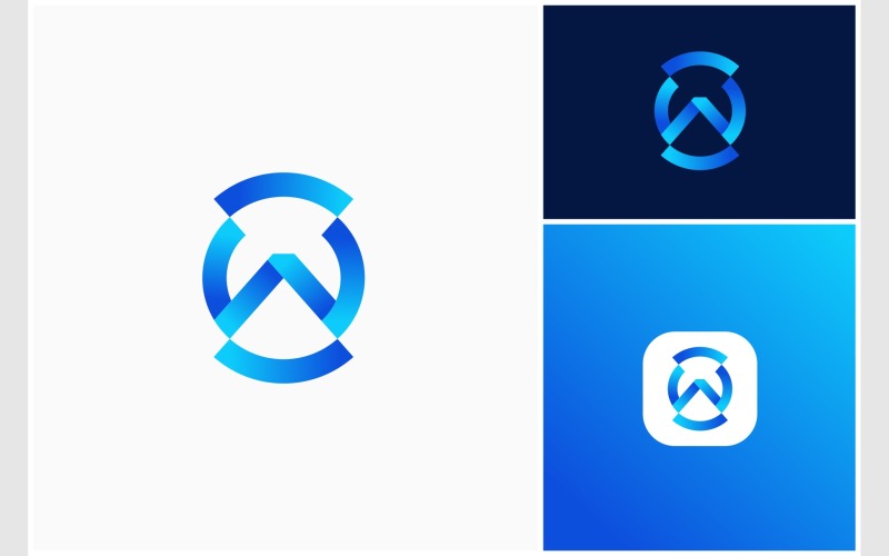 Letter W Circle Colorful Modern Logo - TemplateMonster