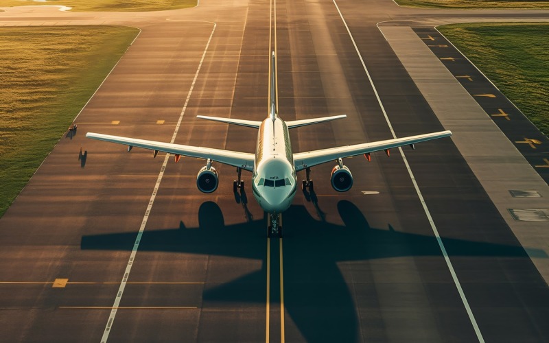 Commercial Airbus Charter Airline front view Photography 70