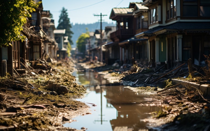 Extreme Weather Conditions Flood, Some Houses Destroyed 70