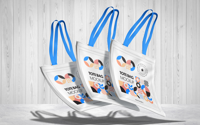 Tote Bag PSD Mockup Vol 20 #414667 - TemplateMonster