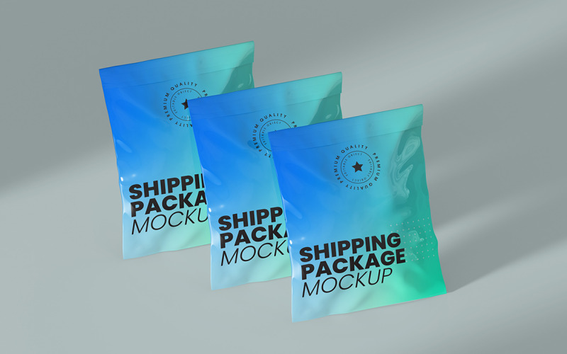 Pacote de envio PSD Mockup Vol 18 #414835 - TemplateMonster