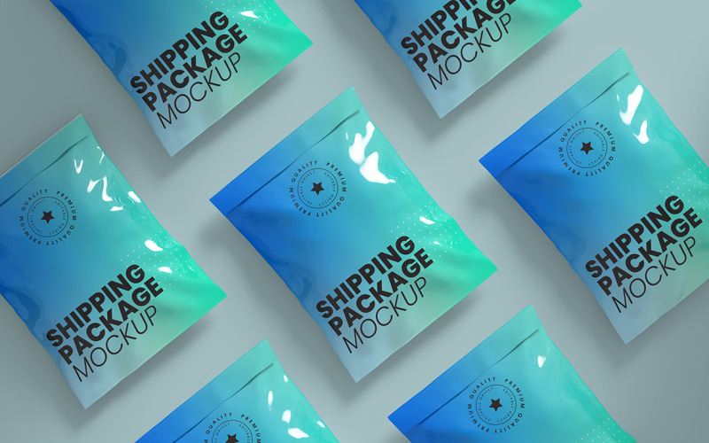 Pacote de envio PSD Mockup Vol 20 #414834 - TemplateMonster