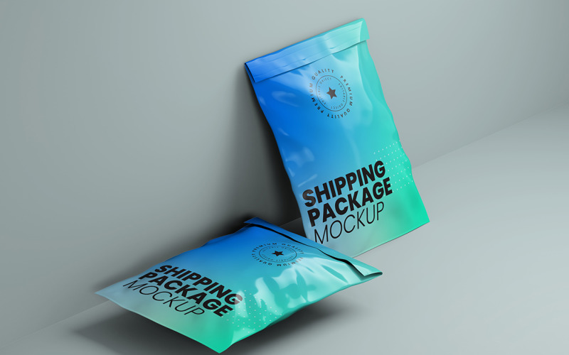 Shipping Package PSD Mockup Vol 10 #414816 - TemplateMonster