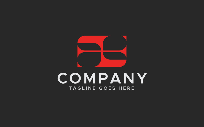 Ae veya ea harf logo tasarım şablonu - TemplateMonster