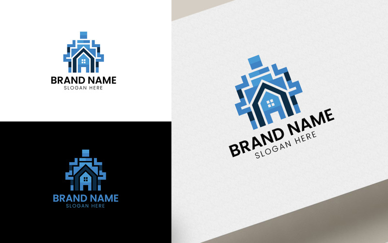 Emlak Logo Şablonu V-08 #415890 - TemplateMonster
