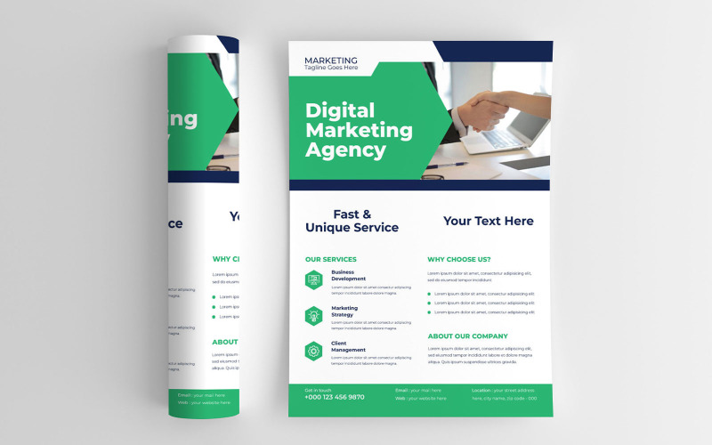 Entrepreneurship Conference Marketing Flyer - TemplateMonster