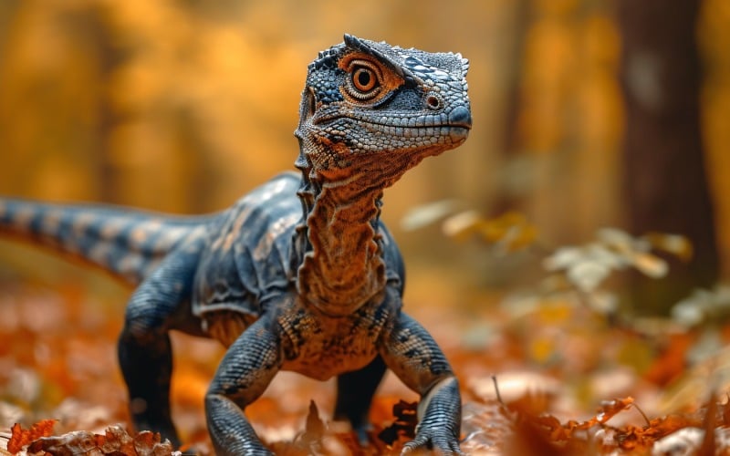 Troodon Dinosaur realistic Photography 2 - TemplateMonster