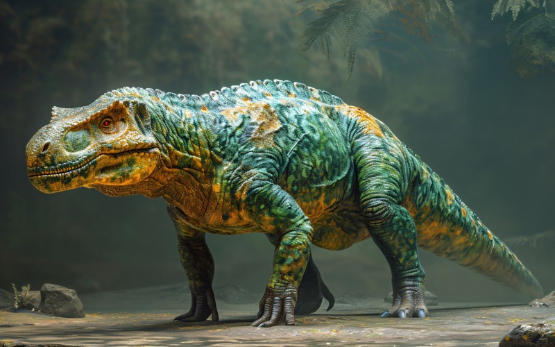 Dryosaurus Dinosaur realistic Photography 2 - TemplateMonster