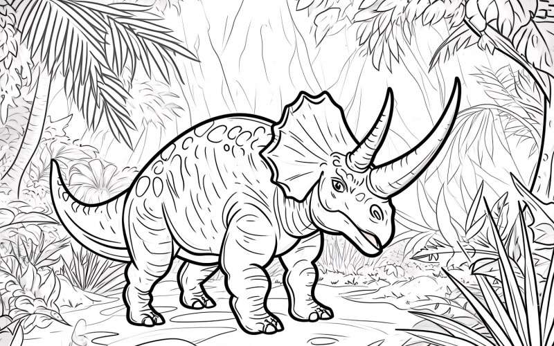 Dibujos De Dinosaurios Protoceratops Para Colorear 2