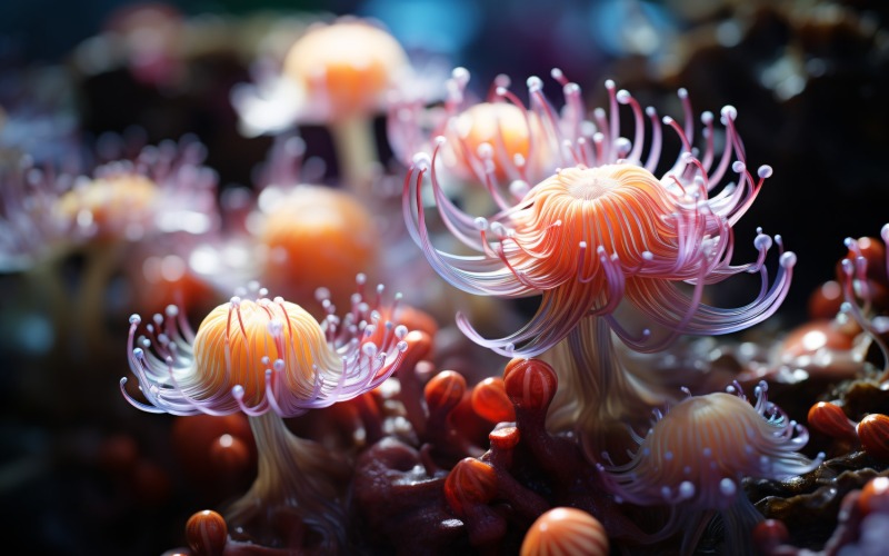 Underwater crystal flowers plant Wallpaper 1