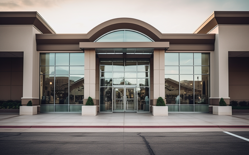 Commercial Building Signboard Mockup 268 - TemplateMonster