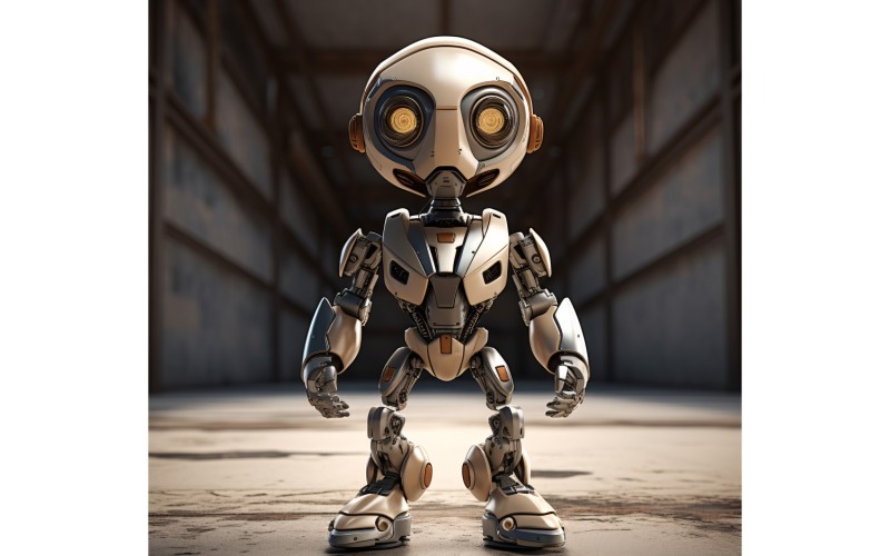 Anthropomorphic Female robot futuristic techno Cyberpunk 72