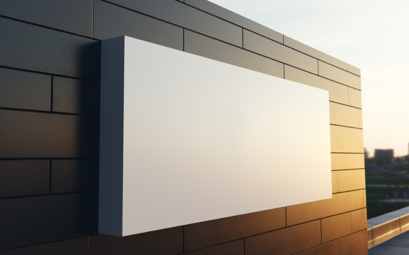 Commercial Building Signboard Mockup 358 - TemplateMonster