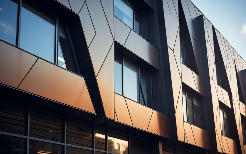 Commercial Wooden Cladding wall Fascia Logo Signage Mockup 338