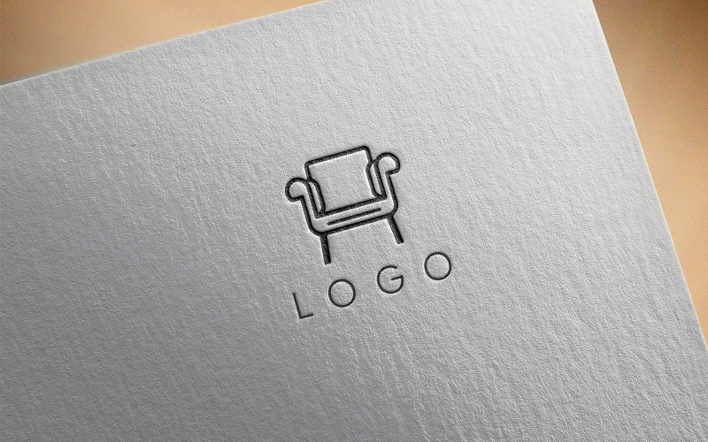 Elegant Chair Logo 6-0261-23 #420671 - TemplateMonster