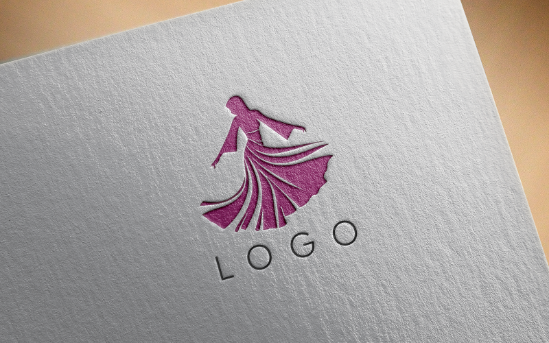 Cute girl logo 10-0383-23 #420946 - TemplateMonster