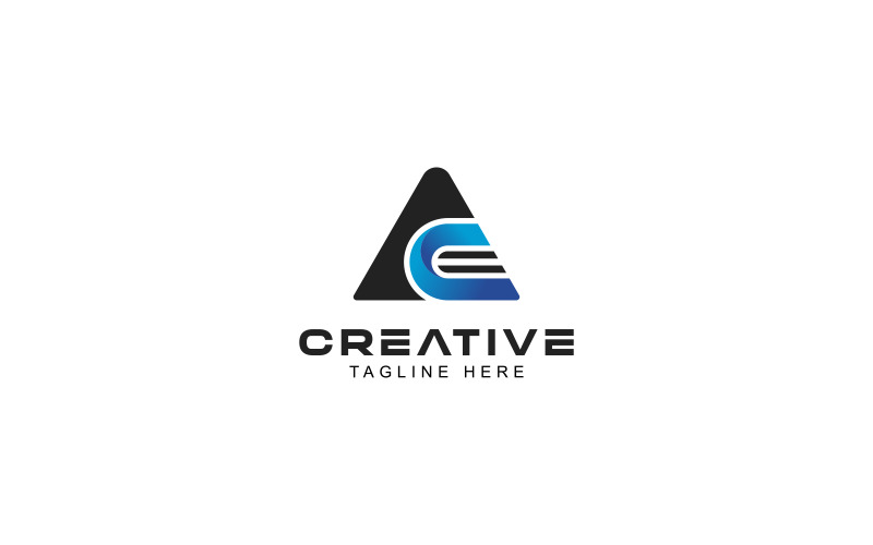 Creative Brand AC - Letter Logo Design - TemplateMonster