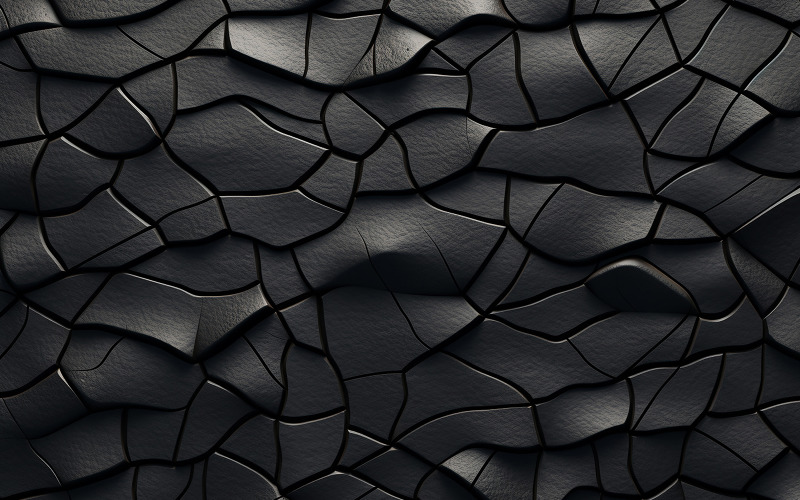 Abstract black tiles wall_black tiles wall_dark tiles pattern, abstract ...