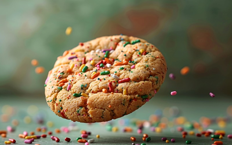 Floating Cookie Flying Chocolate chip cookies 37