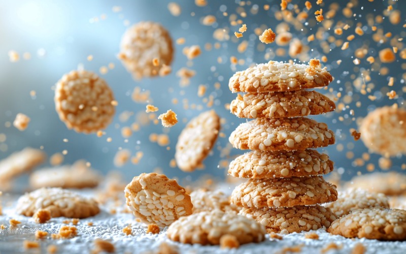 Floating Cookie Flying Chocolate chip cookies 99