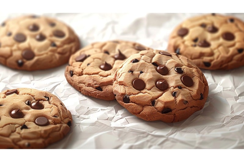 Chocolate chip cookies collage 192 #423062 - TemplateMonster