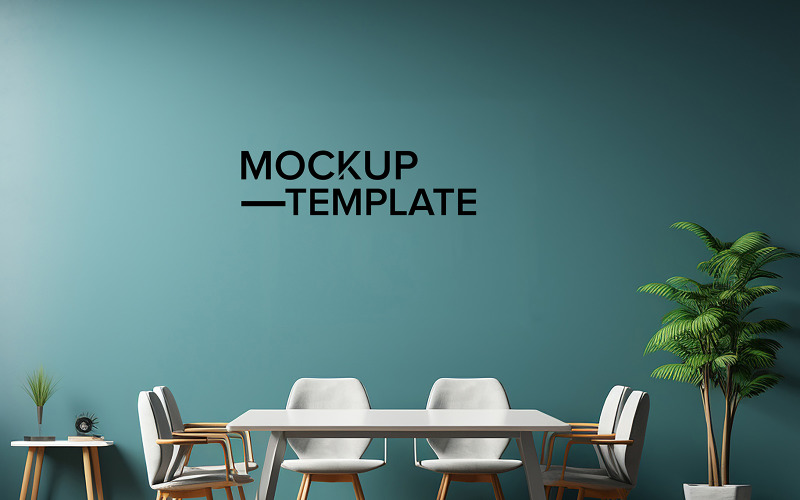 Office indoor logo mockup psd #423156 - TemplateMonster