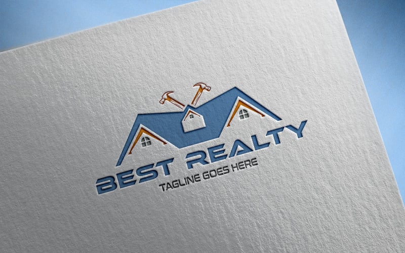 Emlak Logo Şablonu-Emlak...121 #423938 - TemplateMonster