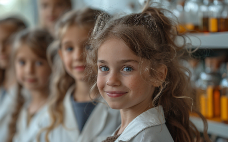 Niños Jóvenes científicos realizaron experimentos en el laboratorio de ...