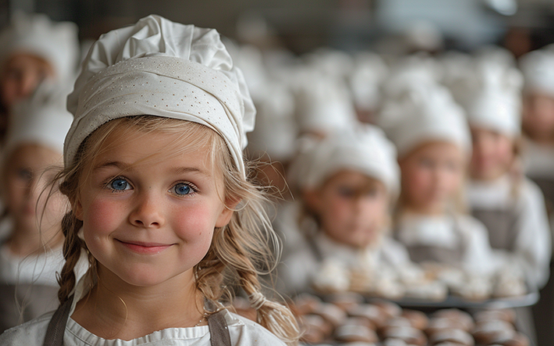 Kids wearing school uniform white shirts and grey pants 239