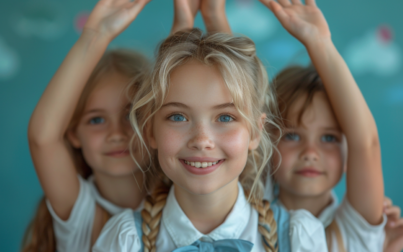 Exciting Kids Ready for Class Adventure 328 - TemplateMonster