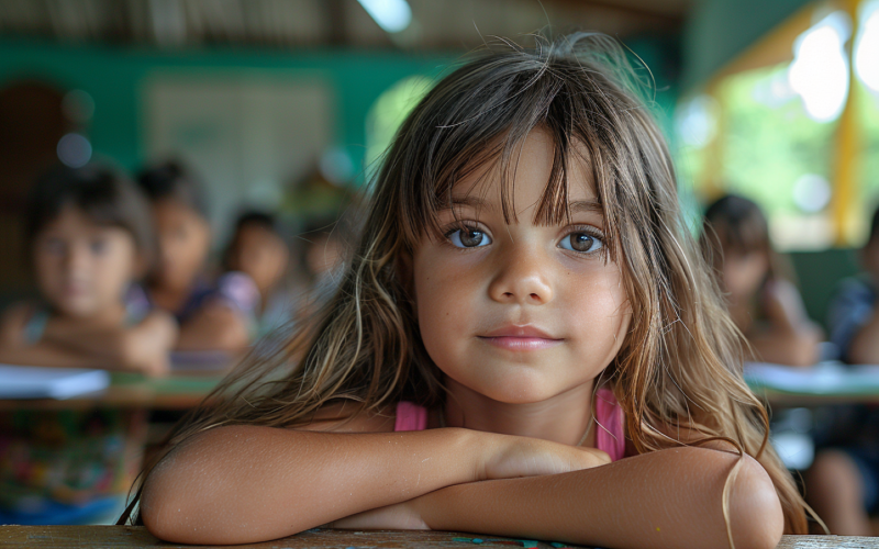 Kids at classroom environments Students imaginative prowess 406