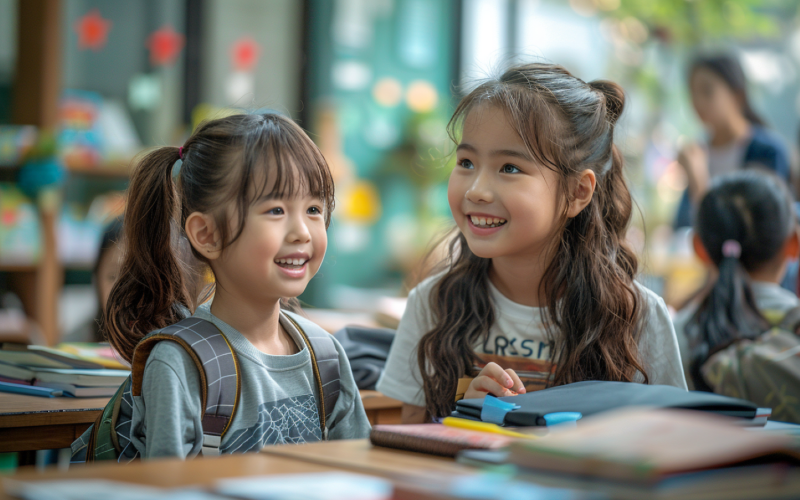 Niños en ambientes de aula Destreza imaginativa de los estudiantes 505