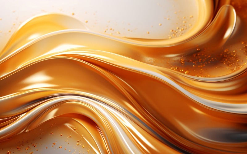 Golden Swirls, Particle Texture, Illustrations Background 102