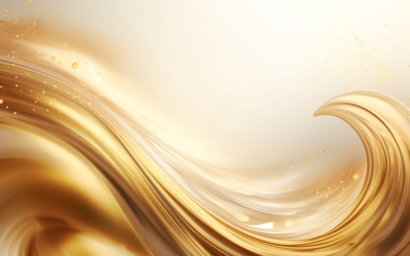 Golden Swirls, Particle Texture, Illustrations Background 128