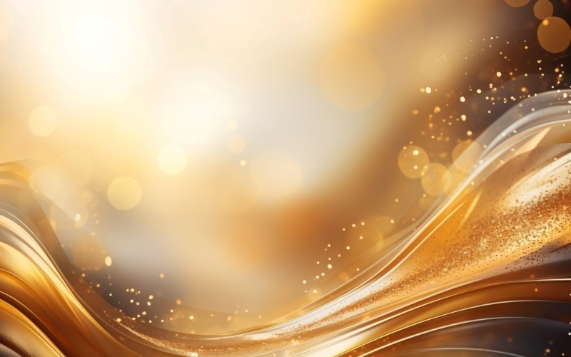 Golden Swirls, Particle Texture, Illustrations Background 149