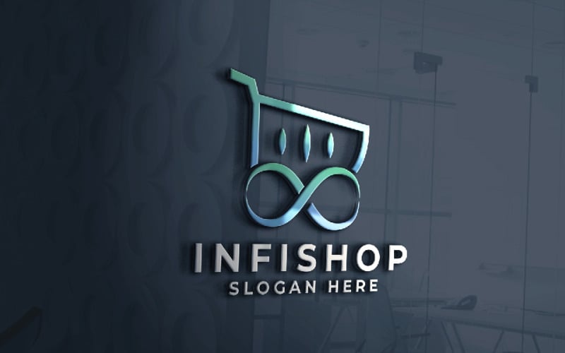 Logo marketingowe sklepu Infinity #426073 - TemplateMonster
